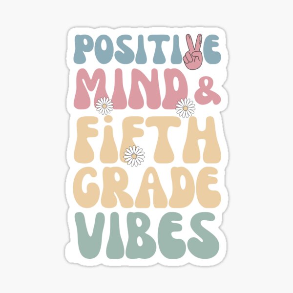 "Retro Fifth Grade Vibes | Retro Back to School Fifth Grade | First Day ...