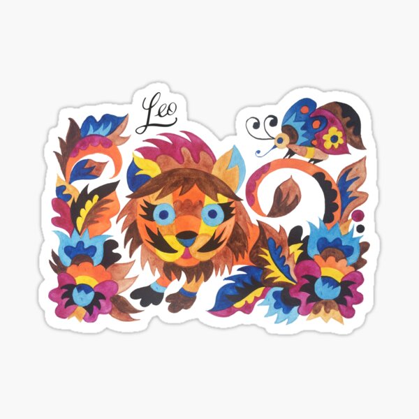 "Leo" Sticker for Sale by oleo79 | Redbubble