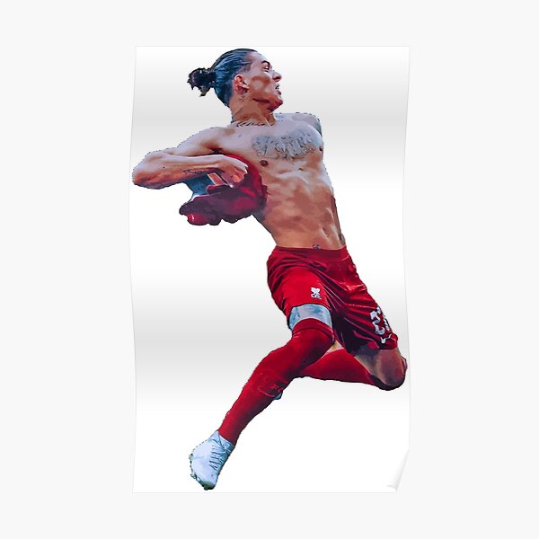 "Liverpool Darwin Nunez" Poster for Sale by Footarts | Redbubble