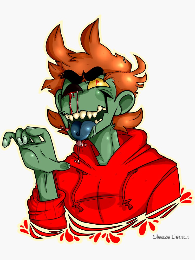 "Zombie Tord" Sticker by N0R5K1cunt | Redbubble