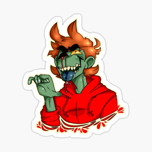 "Zombie Tord" Sticker by N0R5K1cunt | Redbubble