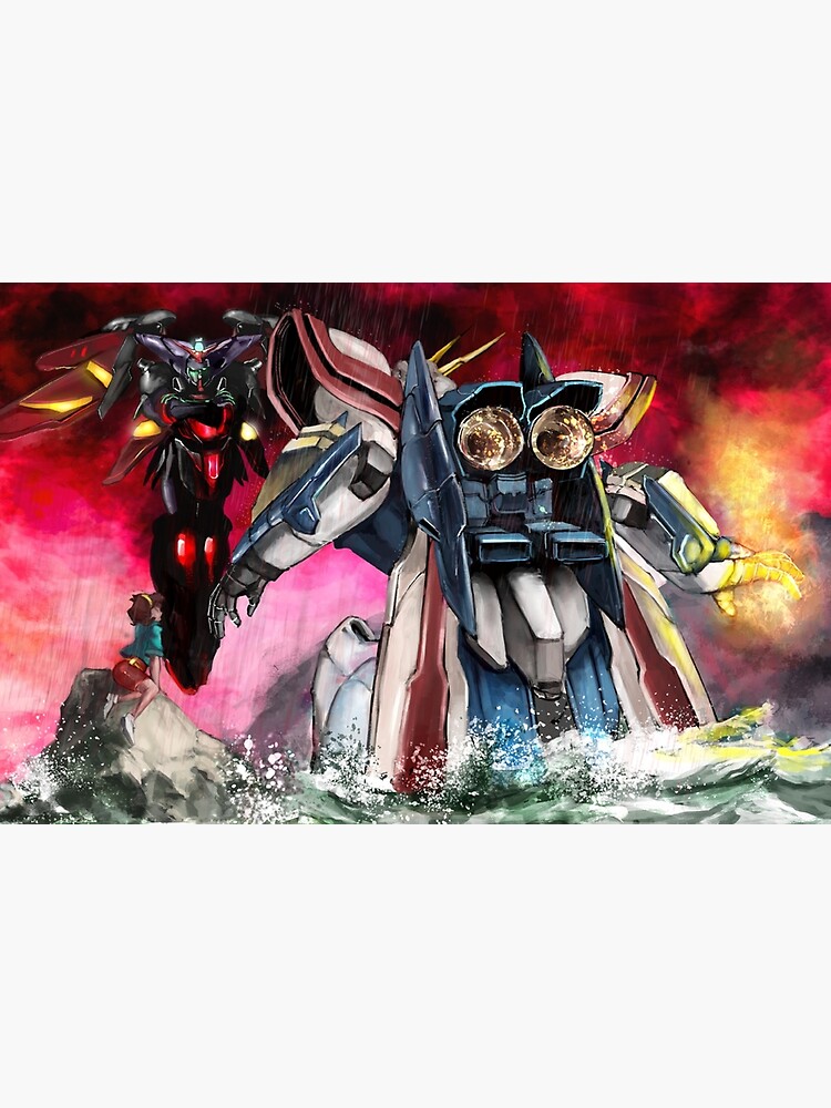 "Gundam Fight!" Laptop Skin for Sale by Brokenzen | Redbubble