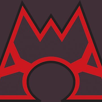 "Team Magma" Sticker for Sale by DoctorFrogs2011 | Redbubble