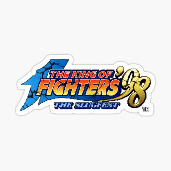 "Kof 98 title" Sticker for Sale by 83WorldOfShirts | Redbubble