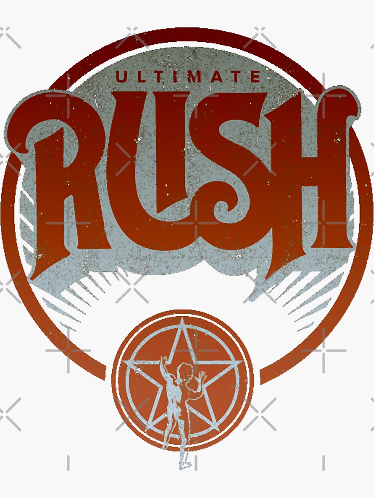 Pegatina «Power Trio Combination Band La mejor colección de Rush fue un ...