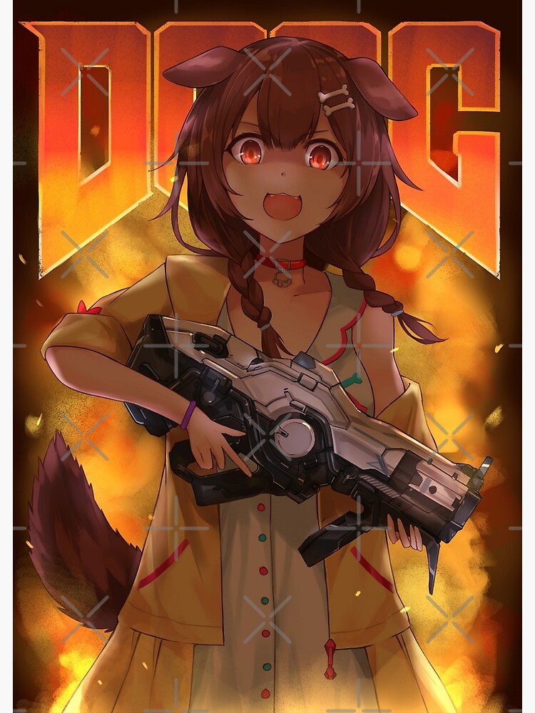 "DOOG - Inugami Korone - Hololive" Poster for Sale by ChibiAnime1 ...