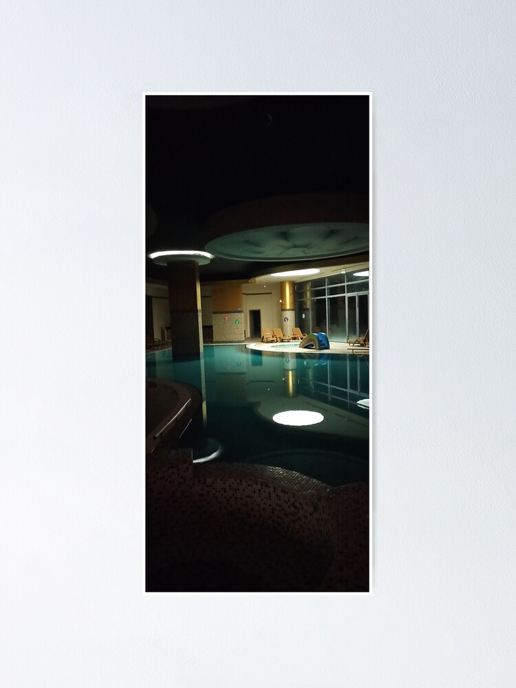 "liminal space swimming pool" Poster for Sale by axman91 | Redbubble