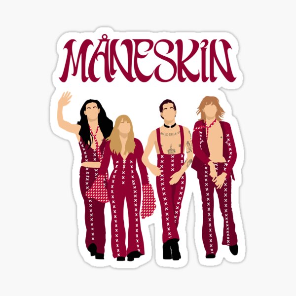 "Mens My Favorite Rock Maneskin Band From Rome Gifts Music Fans ...