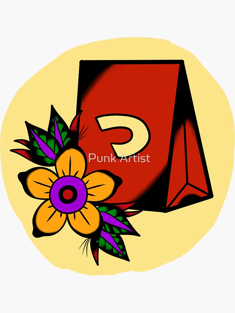 Door Dash Flash Sticker For Sale By Lydiahougue Redbubble