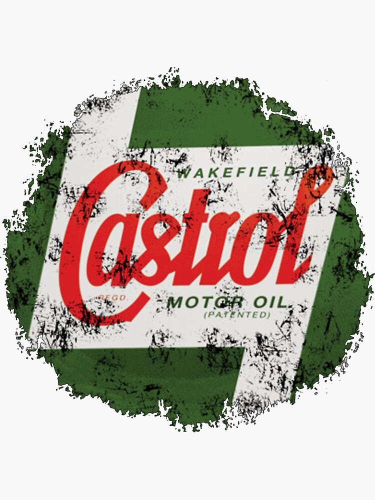 "vintage oil logo" Sticker for Sale by actontree42 | Redbubble