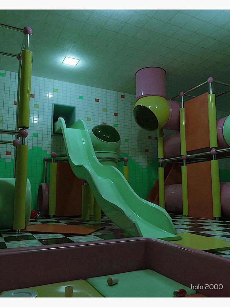 "liminal space fun park" Sticker for Sale by axman91 | Redbubble