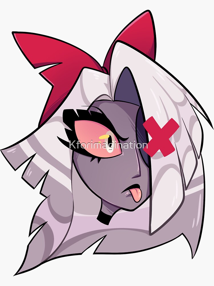 "Vaggie - Mlem" Sticker for Sale by Kforimagination | Redbubble