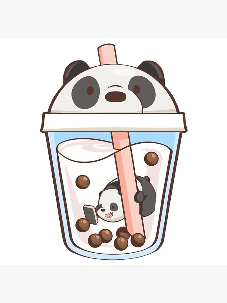 "Panda Boba - Kawaii" Poster for Sale by WhatisArtt | Redbubble