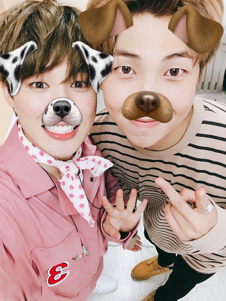 "BTS - Mini & Moni Selca" Sticker for Sale by DSCstars | Redbubble