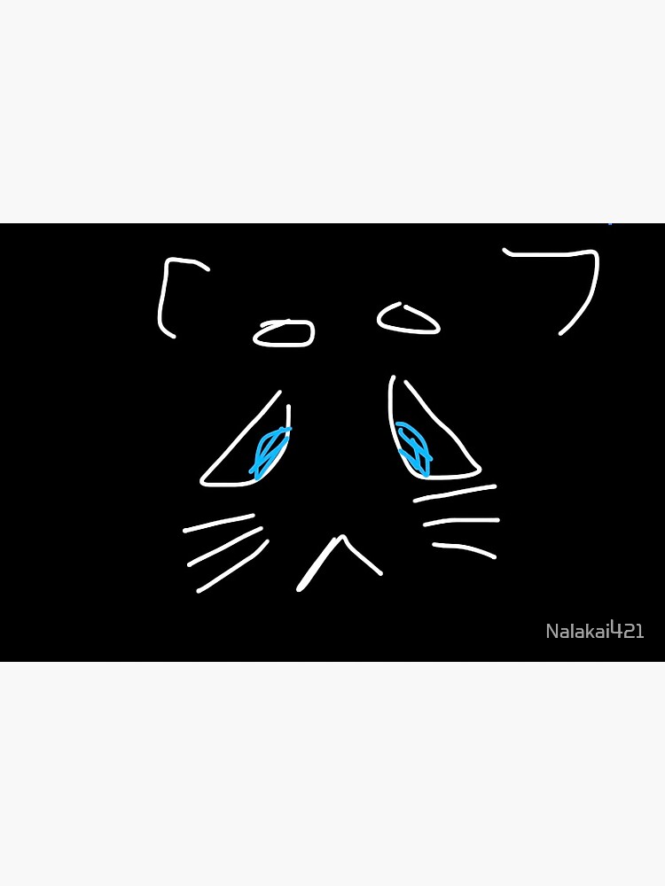 "Sad cat" Sticker for Sale by Nalakai421 | Redbubble
