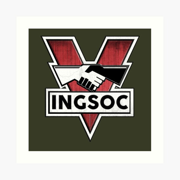 "INGSOC LOGO" Art Print for Sale by ariescustom | Redbubble
