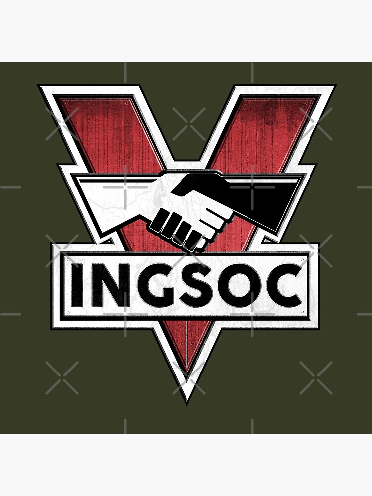 "INGSOC LOGO" Poster for Sale by ariescustom | Redbubble