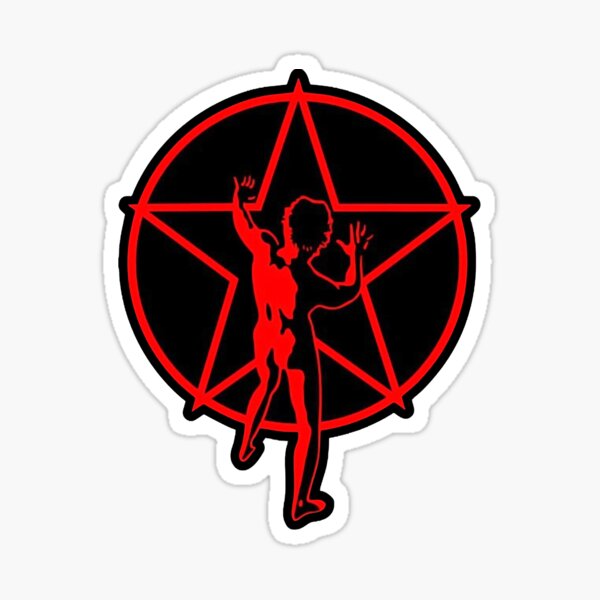 "Power Trio Combination Band Red Star Man 2112 Blown Gift For" Sticker ...