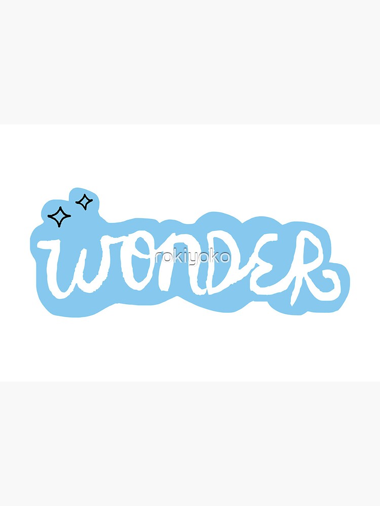 "Wonder Title (Book/Movie)" Art Board Print for Sale by rokiyoko ...