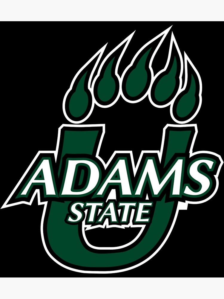 "Adams State University Grizzlies Logo Classic T-Shirt" Poster for Sale ...
