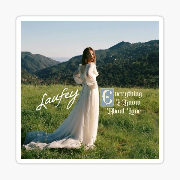 "everything i Laufey " Sticker for Sale by ssamreimer | Redbubble