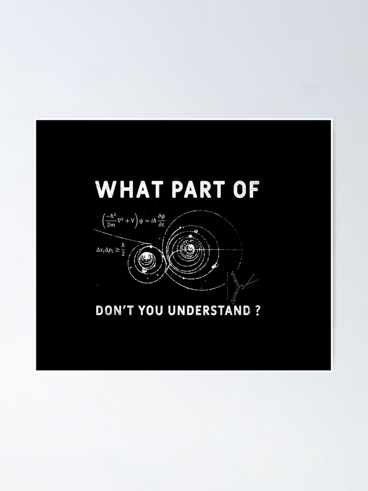 "What Part Of Don't You Understand ? , Funny Math Teacher Gift, Retro ...