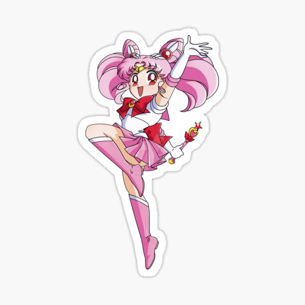 "Chibiusa Tsukino - Sailor Chibi Moon" Sticker for Sale by LittleDelta ...