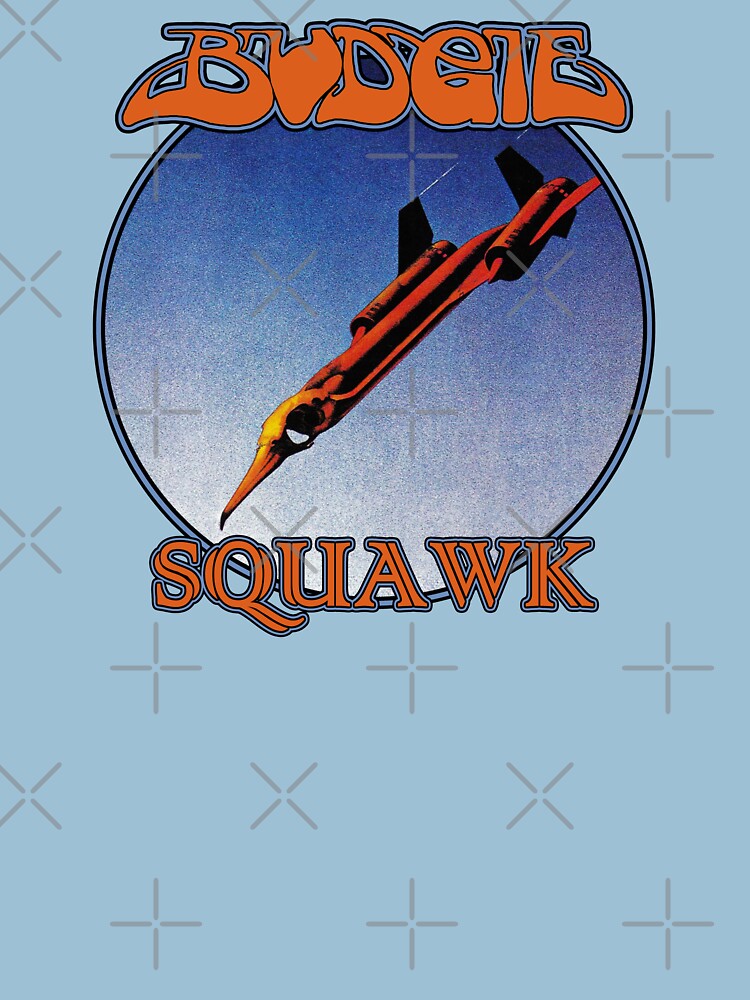 "Budgie: Squawk (Special Edition)" T-shirt for Sale by Eds-Rock-Shoppe ...