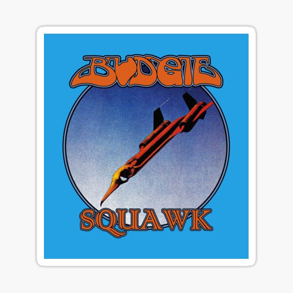 "Budgie: Squawk (Special Edition)" Sticker for Sale by Eds-Rock-Shoppe ...