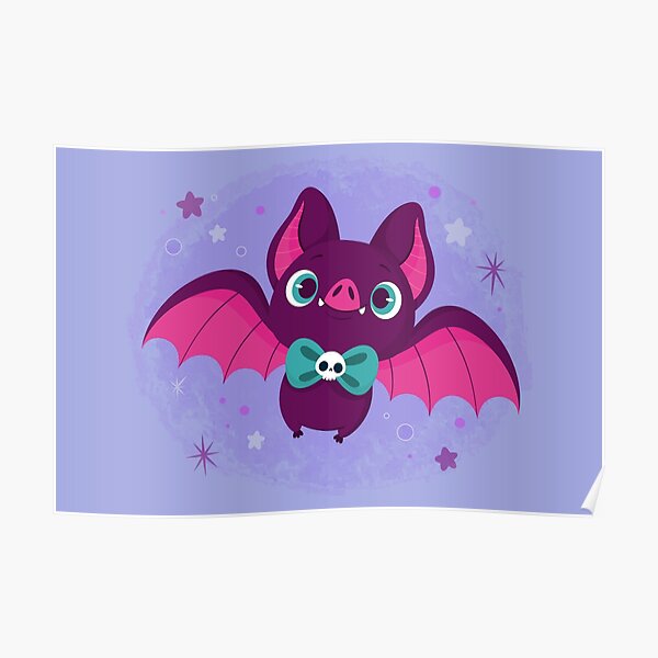 "Batsy" Poster for Sale by boocreations3 | Redbubble