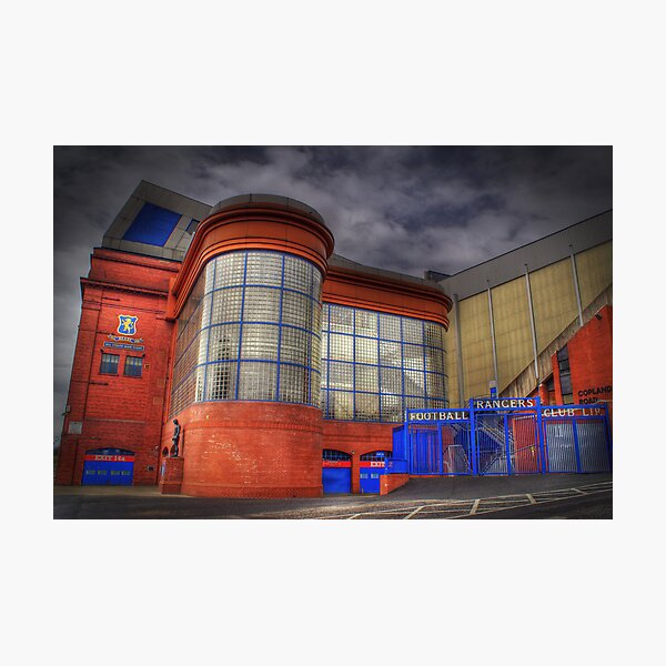 Ibrox Wall Art | Redbubble