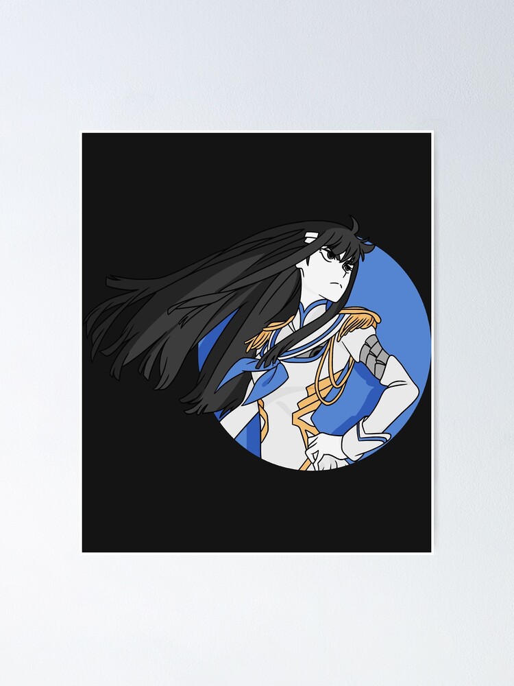 Kiryūin Satsuki Sexy Hentai Anime Kill La Kill Sticker Poster For Sale By Corelli87 Redbubble