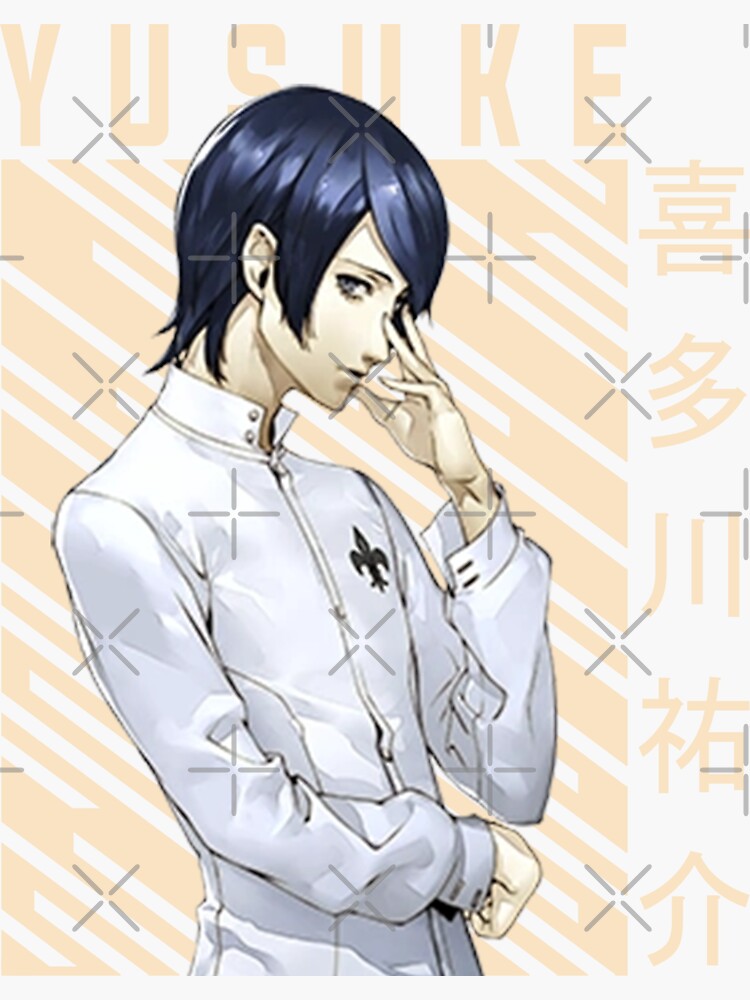 "Yusuke Kitagawa - Persona 5" Sticker for Sale by Ime-Art | Redbubble