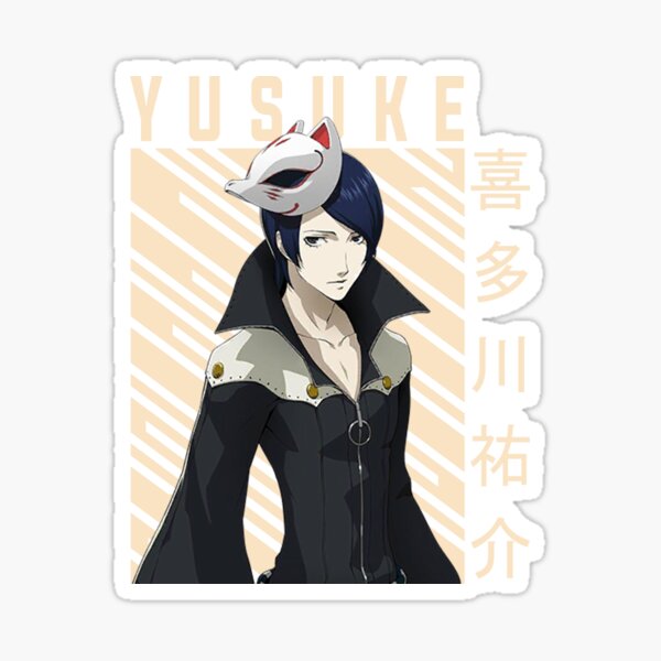 "Yusuke Kitagawa - Persona 5" Sticker for Sale by Ime-Art | Redbubble