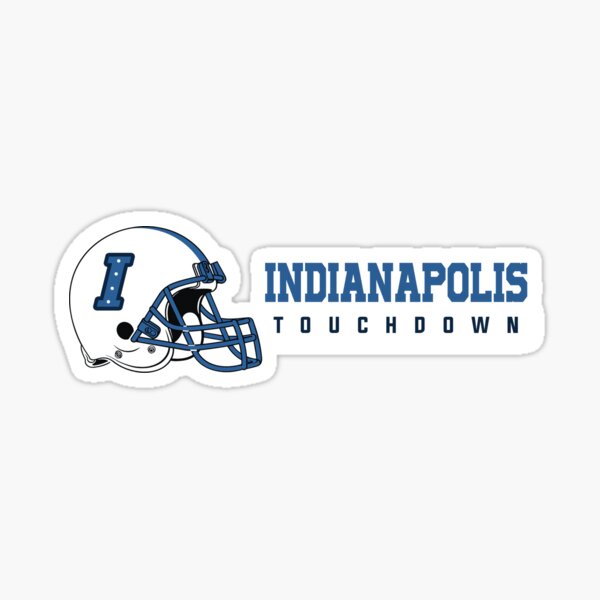 "Indianapolis Football Team" Sticker for Sale by igzine | Redbubble