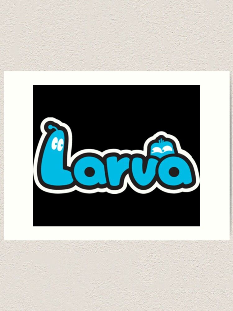 "Larva logo" Art Print for Sale by NeideEdmundo | Redbubble