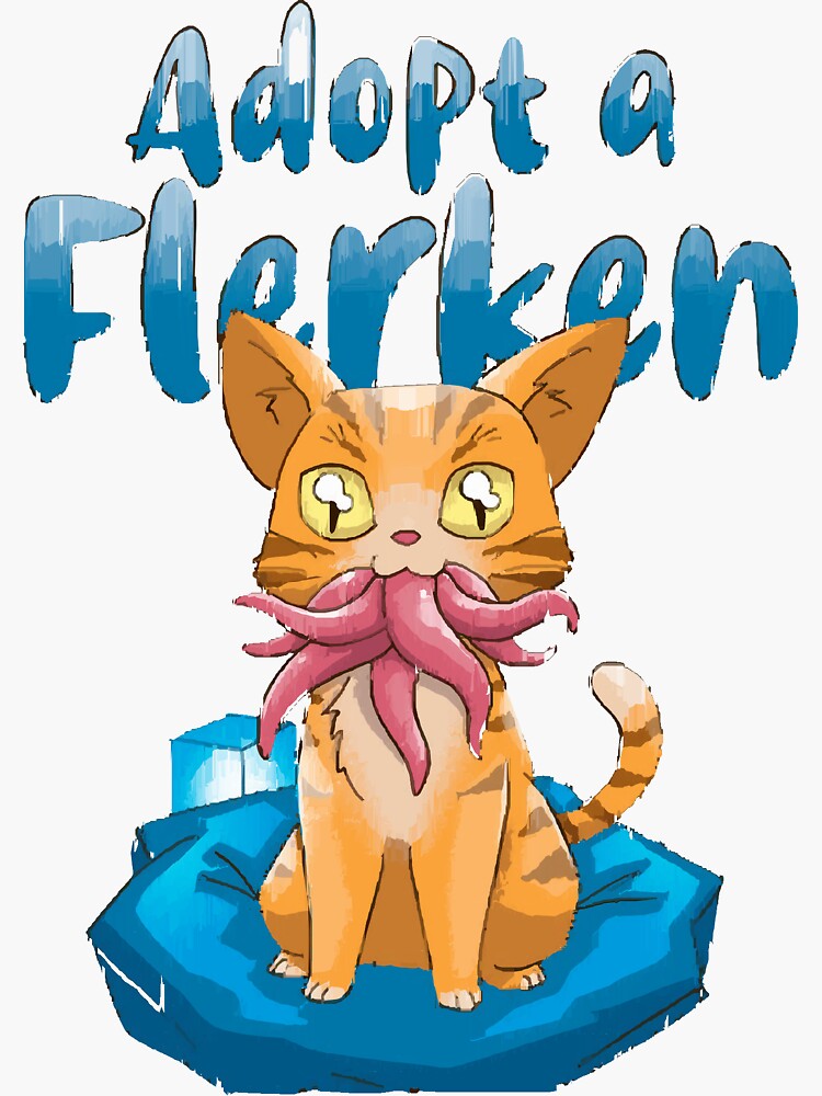 "Adopt a Flerken | Perfect Gift For you and friends" Sticker for Sale ...