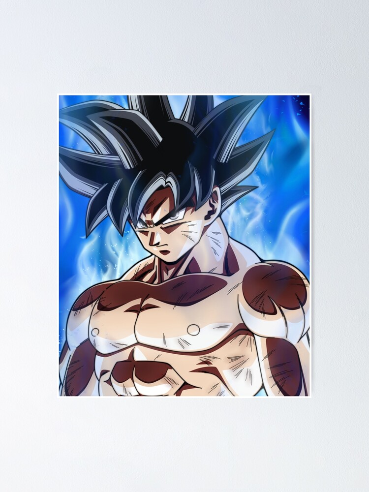 "Dragon ball super Goku UI " Poster for Sale by DaturaSnake | Redbubble
