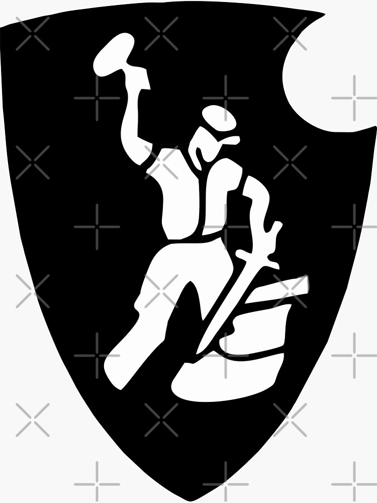 "507th Heavy Panzer Battalion Insignia" Sticker for Sale by ...