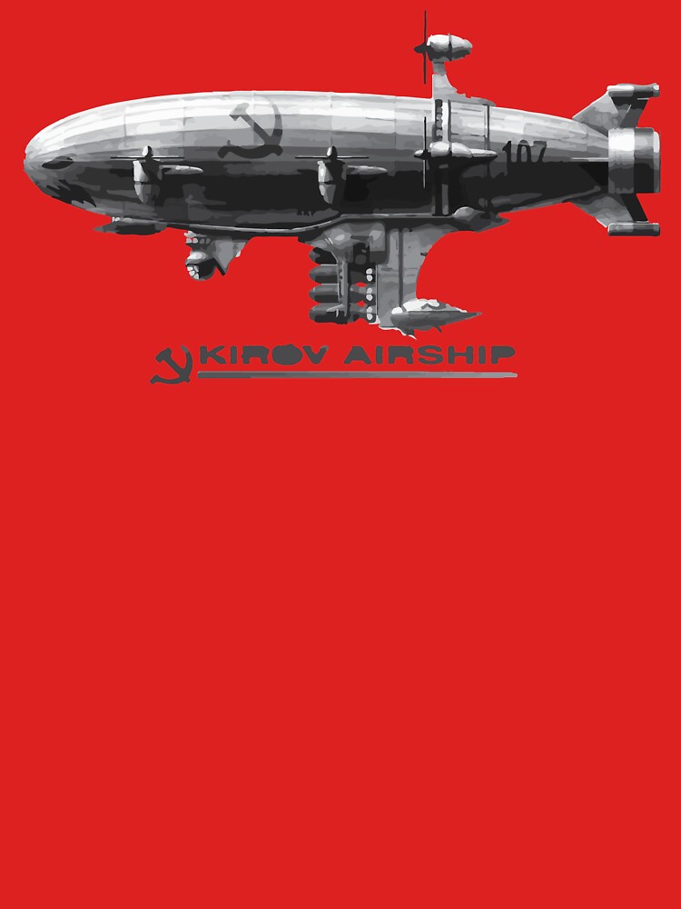 "Red Alert Kirov Blimp" T-shirt for Sale by lifeofdunn | Redbubble ...