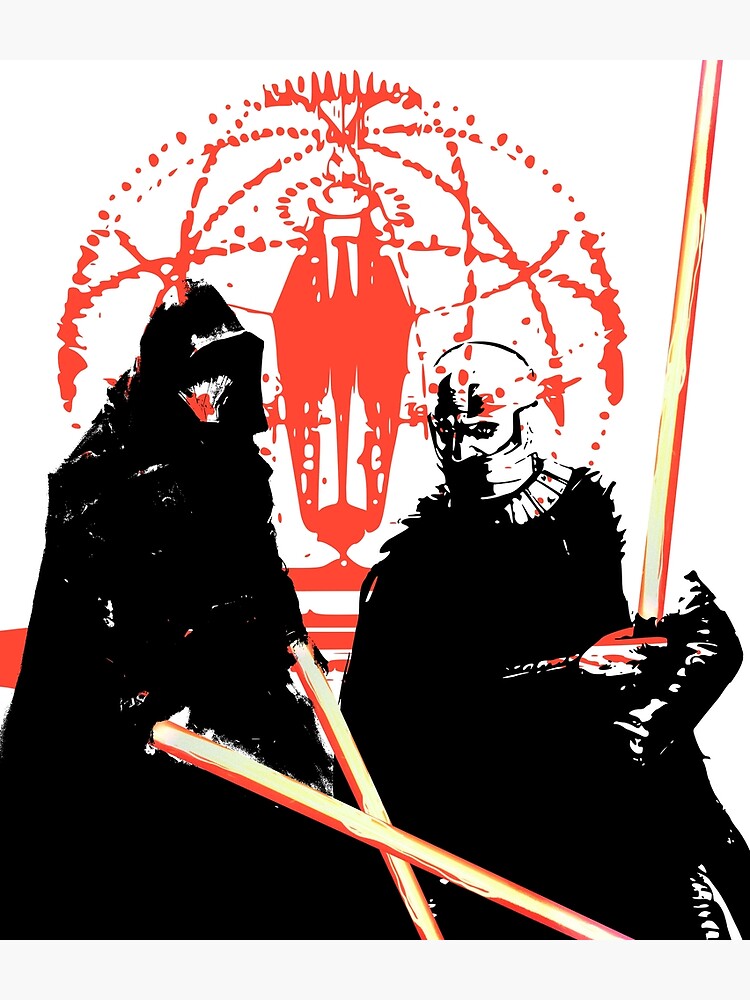 "Star Forge - Revan and Malak" Poster by AllHailCaesar | Redbubble