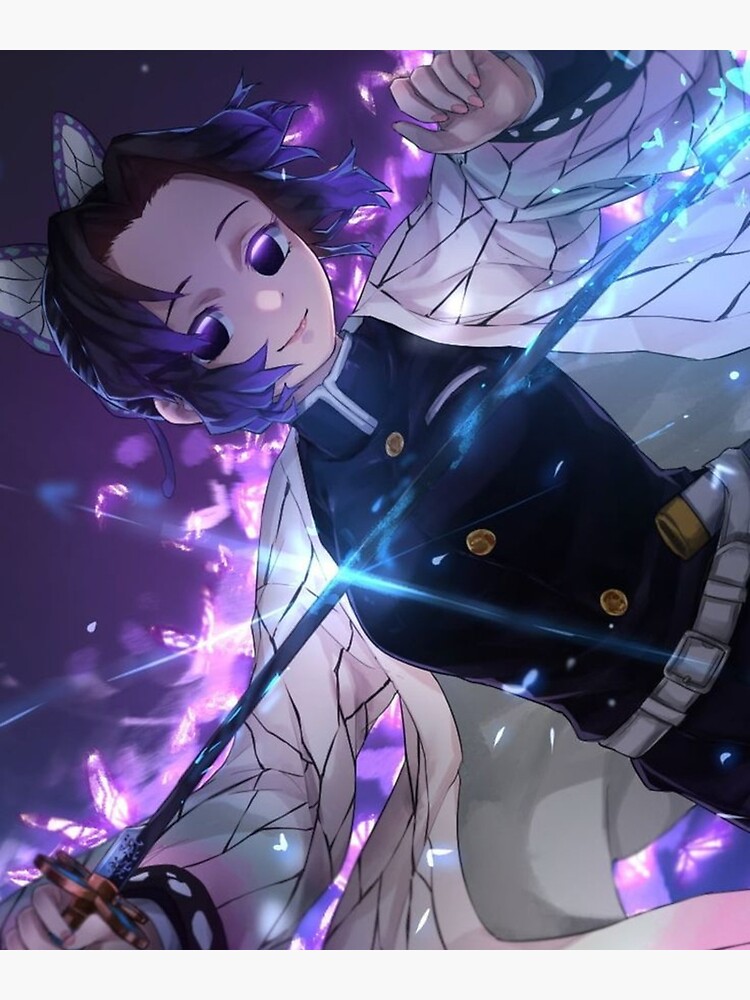 "Demon Slayer Shinobu Kocho Insect Breathing " Poster for Sale by ...