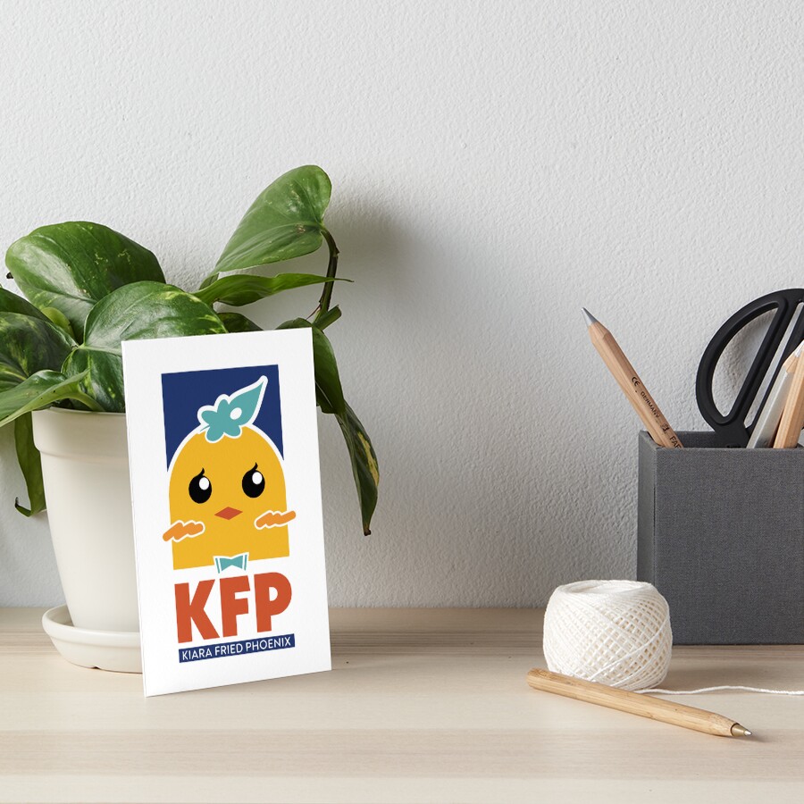 "KFP Logo | Kiara Fried Phoenix Logo" Art Board Print for Sale by ...