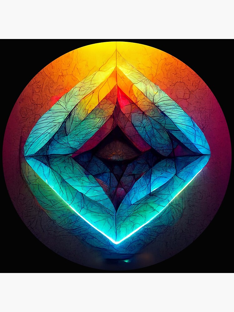 "Chakra Diamond. By Artist O O" Poster for Sale by worn | Redbubble