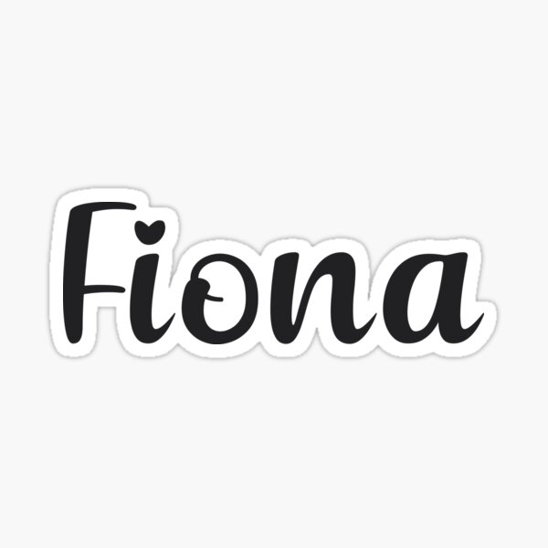 "Fiona" Sticker for Sale by 99Posters | Redbubble