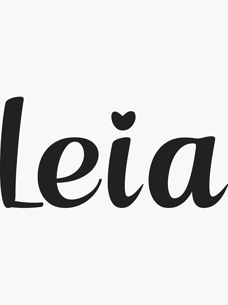 "Leia" Sticker for Sale by 99Posters | Redbubble