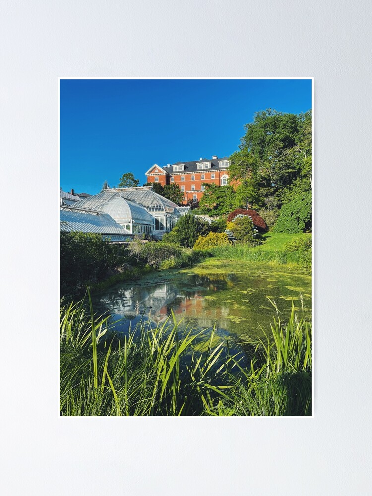 "Greenhouse and Pond on Smith College Campus" Poster for Sale by ...