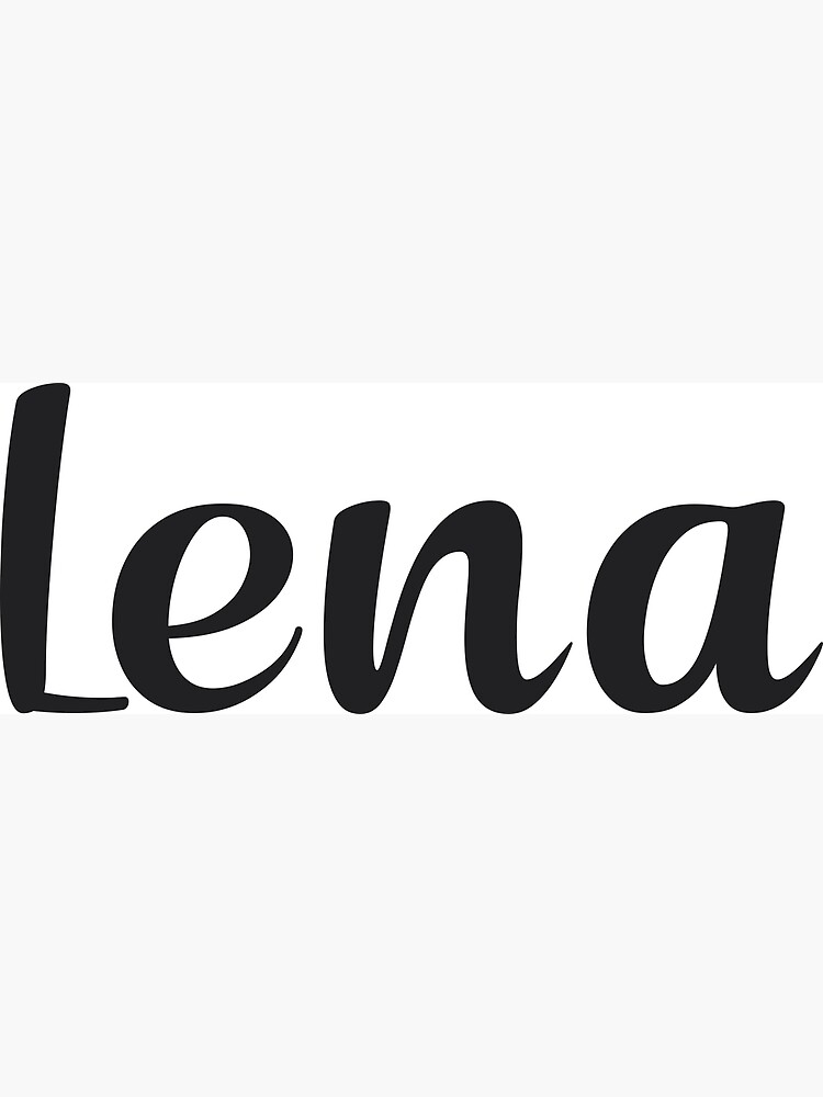 "Lena" Poster for Sale by 99Posters | Redbubble