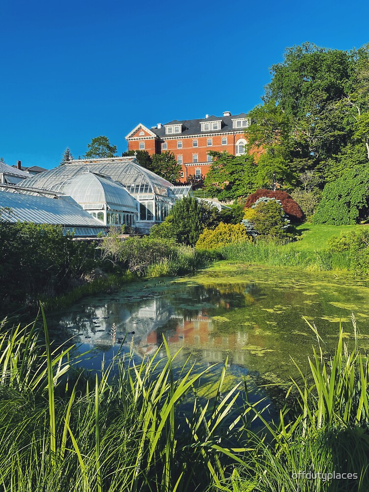 "Greenhouse and Pond on Smith College Campus" Sticker for Sale by ...