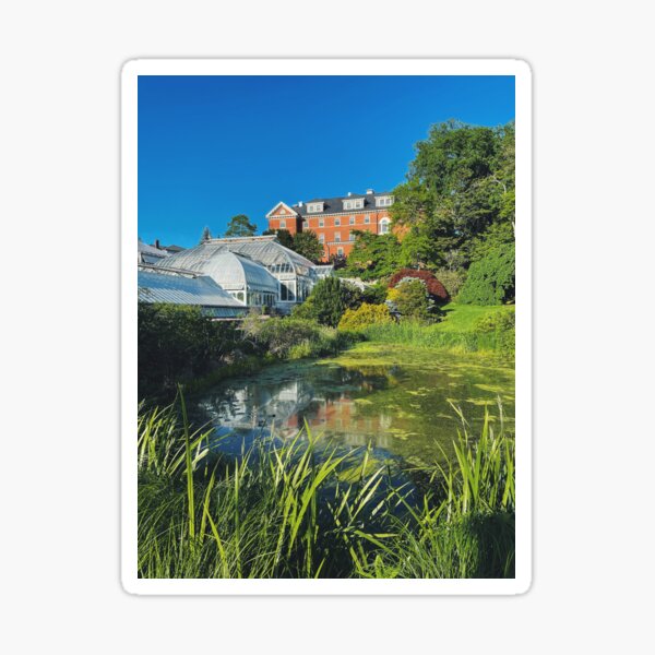 "Greenhouse and Pond on Smith College Campus" Sticker for Sale by ...